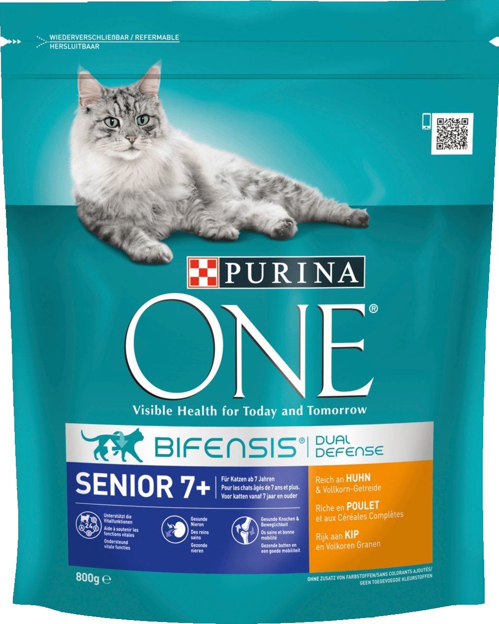 Purina One Senior 7+ krůtí maso s celozrnným obilím 800 g - Zbozi.cz