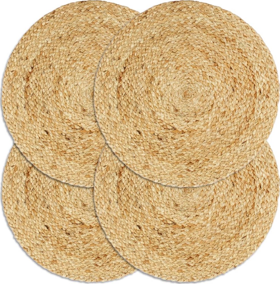 Prostírání z juty kulaté 38 cm 4 ks od 654 Kč - Zbozi.cz