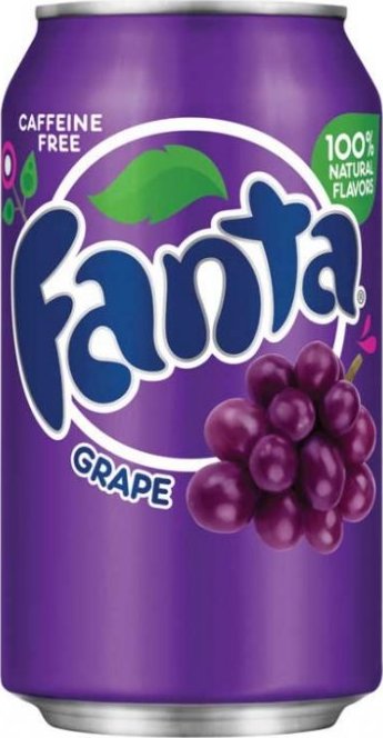 Foto Limonáda The Coca Cola Company Fanta Grape 355 ml - Zbozi.cz