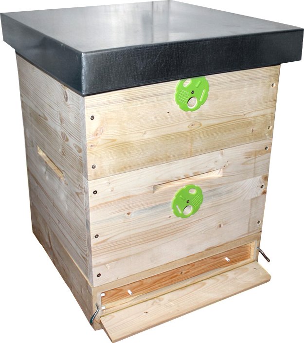 Včelí úl 39 x 24 cm 2 nástavky celodřevěné dno od 1 956 Kč - Zbozi.cz