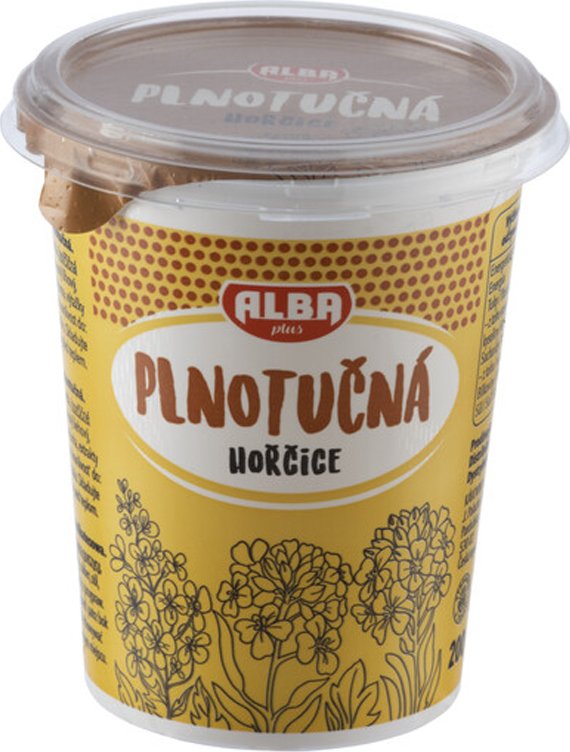 ALBA plus Hořčice plnotučná 200 g - Zbozi.cz