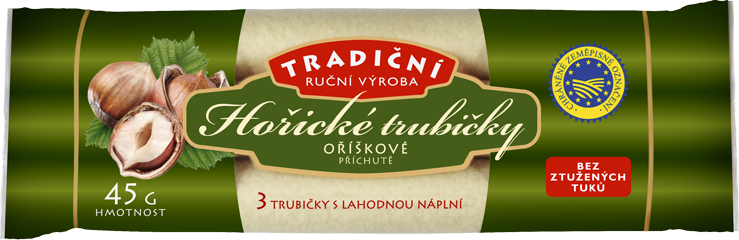 Strix Hořice Tradiční hořické trubičky oříškové 45 g od 13 Kč - Zbozi.cz