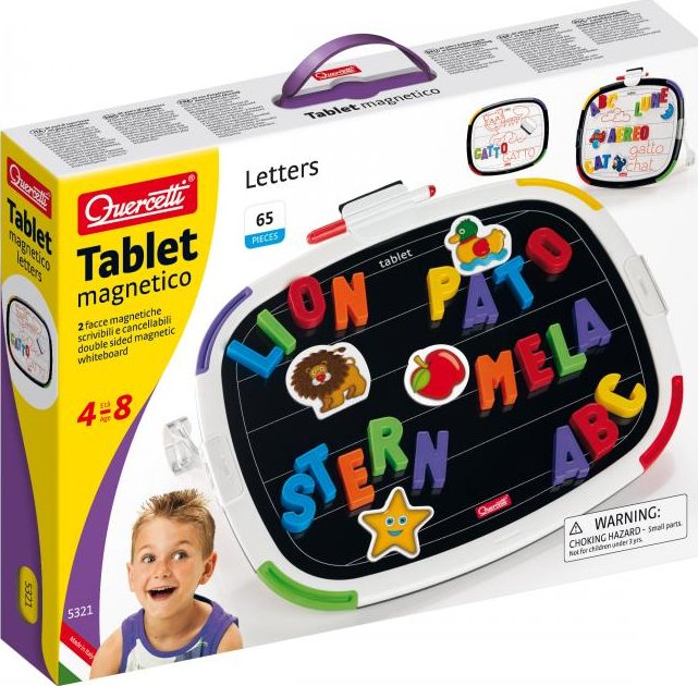 Quercetti Tablet Magnetico Letters od 428 Kč - Zbozi.cz