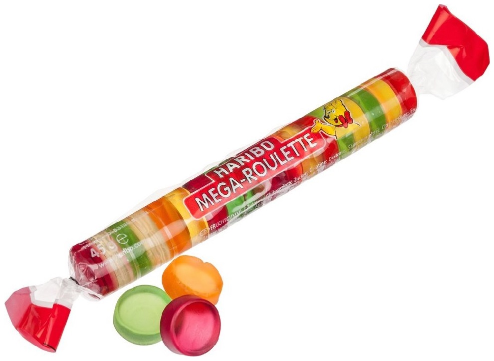 Haribo Mega Roulette 45 g od 12 Kč - Zbozi.cz