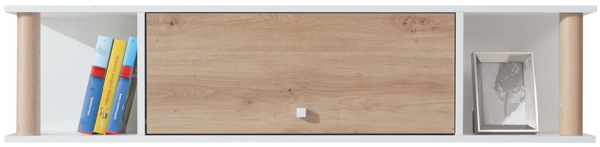 Meblar Faro FR12 125 x 30 x 25 cm bílá lux/dub artisan/šedá od 1 890 Kč ...