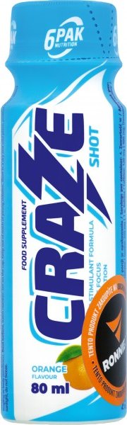 6Pak Nutrition Craze Shot 80 ml citron/hrozny od 29 Kč - Zbozi.cz