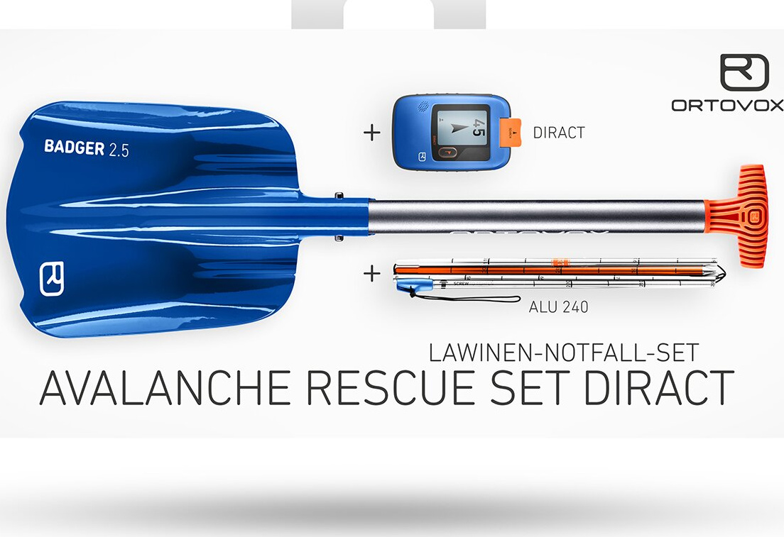 Ortovox Avalanche Rescue Set Diract lavinový set modrý od 9 169 Kč ...