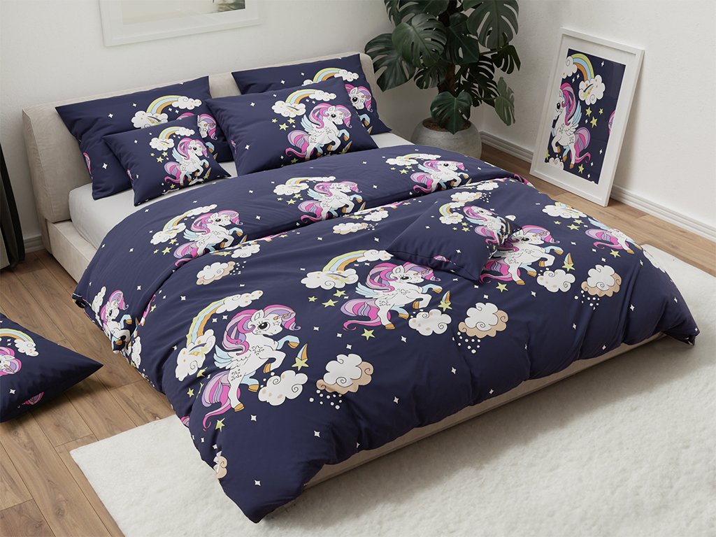 Textilomanie Unicorn 200 x 220 cm, 2x 70 x 90 cm patentky od 599 Kč ...