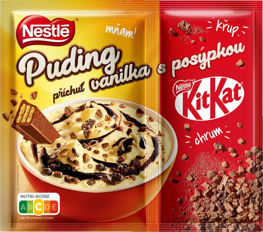 Nestlé Puding 65 g vanilka/Kitkat - Zbozi.cz