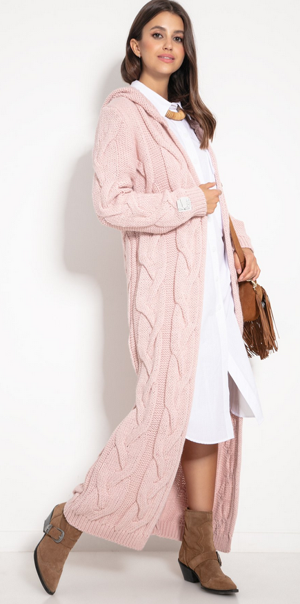 Fobya Cardigan F1080 Powder Pink uni - Zbozi.cz