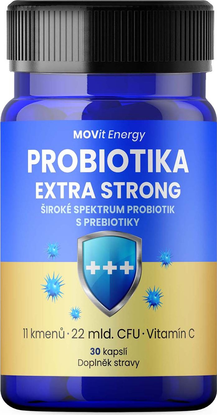 MOVit Energy Probiotika Extra Strong od 135 Kč - Zbozi.cz