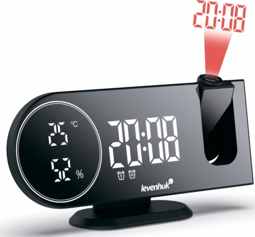 Levenhuk Wezzer Tick H50 Clock Thermometer černý od 782 Kč - Zbozi.cz