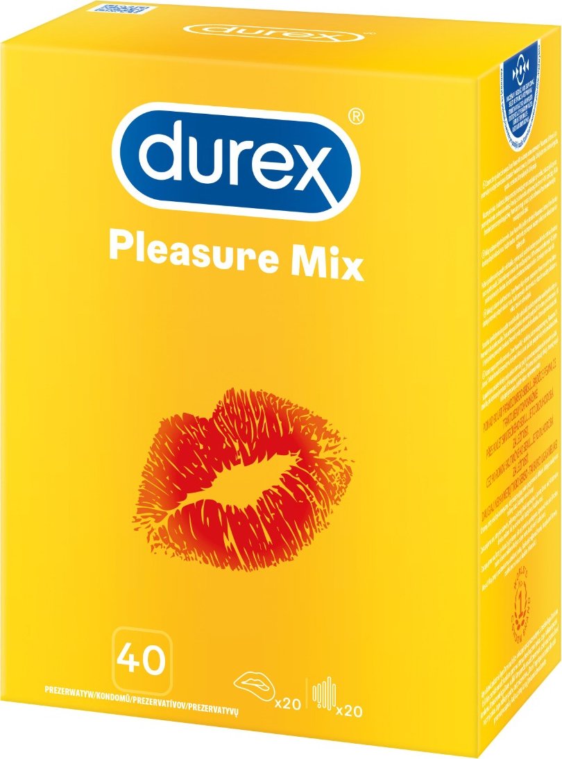 Durex Pleasure Mix 40 ks od 401 Kč - Zbozi.cz