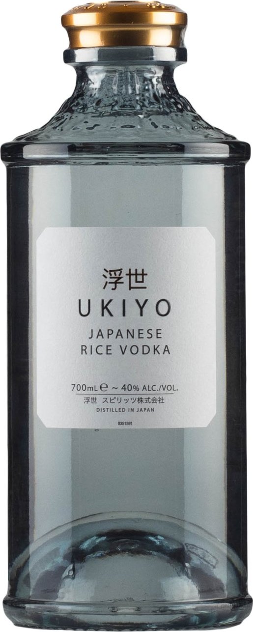 Ukiyo Spirits Japanese Rice Vodka 40 % 0,7 l od 843 Kč - Zbozi.cz