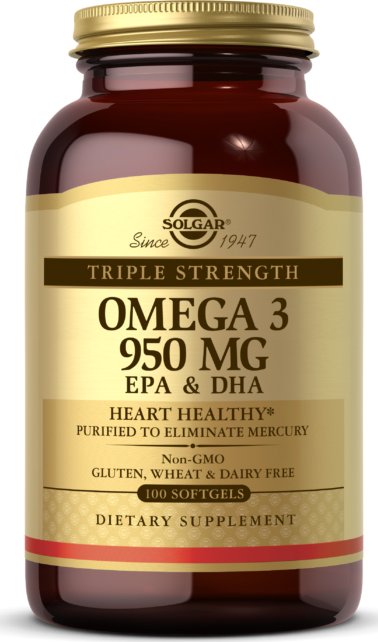 Solgar Omega-3 950 mg, 100 cps. od 1 047 Kč - Zbozi.cz