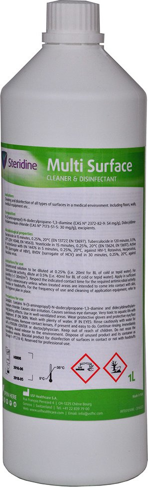 USF Healthcare Steridine Multi Surface od 496 Kč - Zbozi.cz