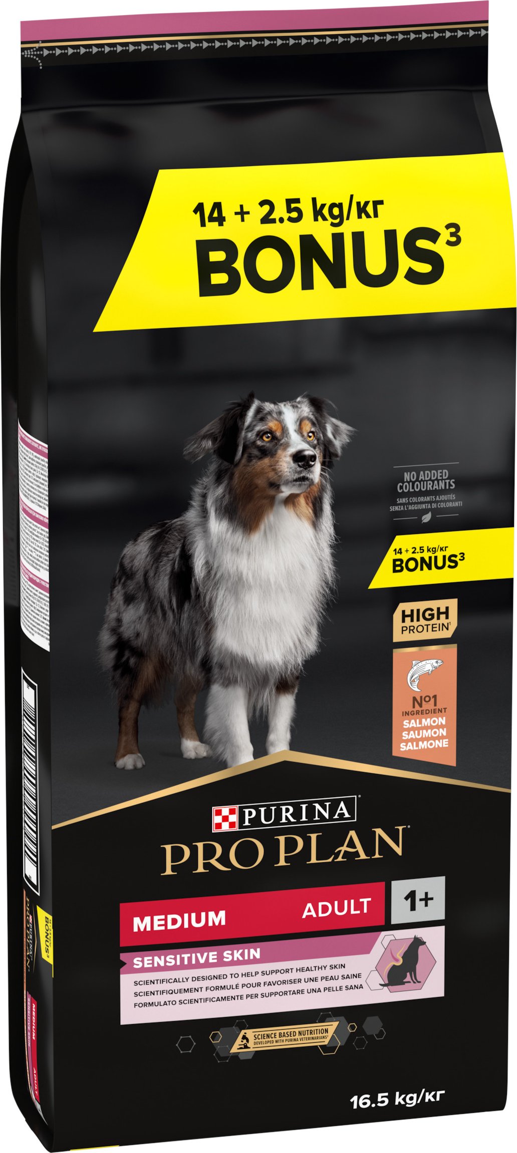 Purina Pro Plan Medium Adult Sensitive Digestion Optidigest Lamb/Rice ...