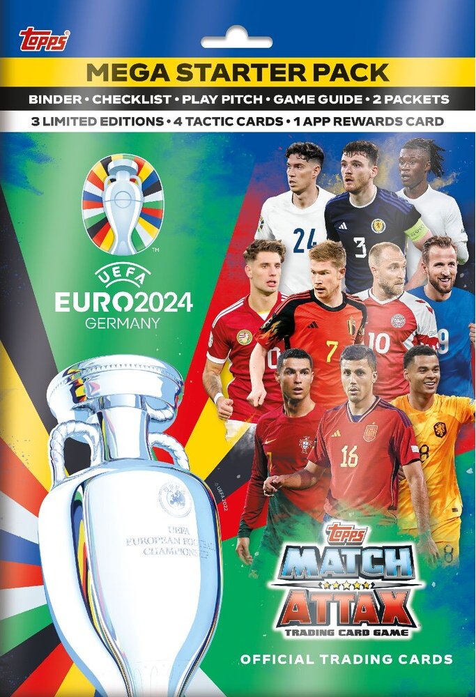 Topps Match Attax UEFA Euro 2024 Germany Mega Starter Pack - Zbozi.cz