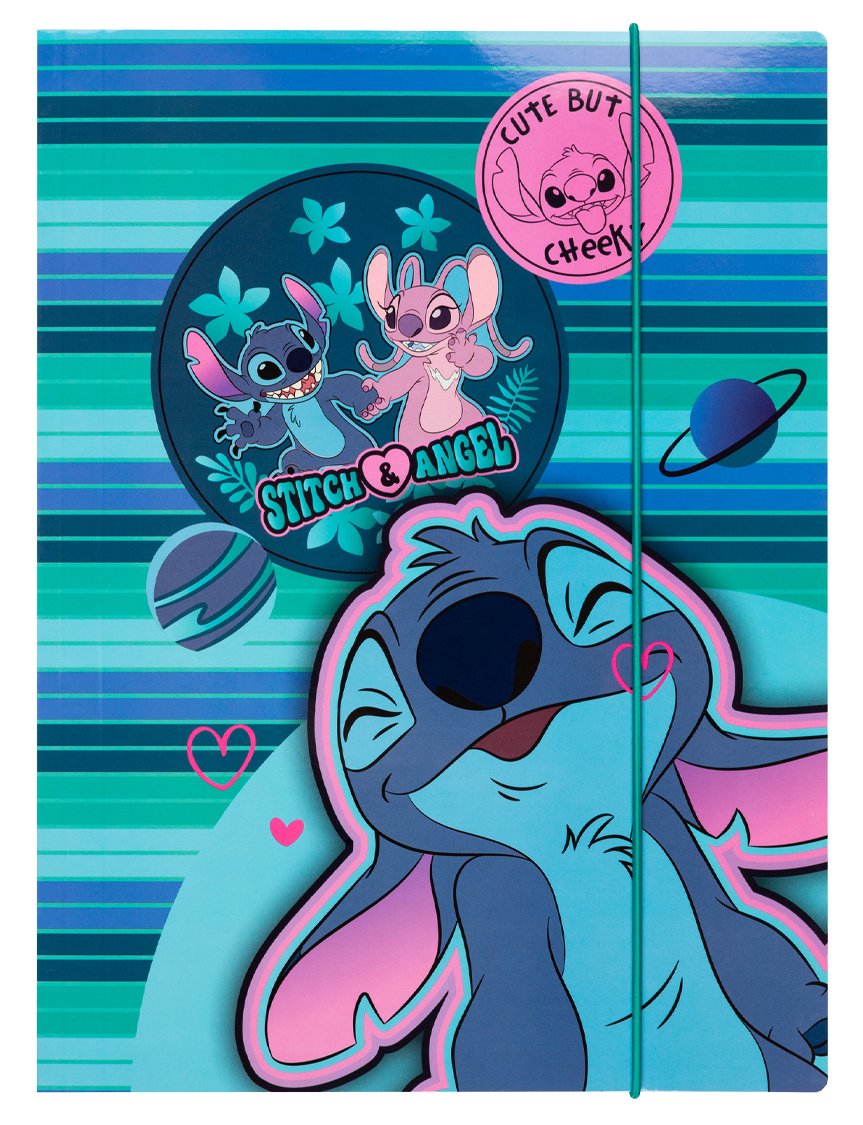 Colorino Školní desky s gumičkou A4 Stitch od 26 Kč - Zbozi.cz