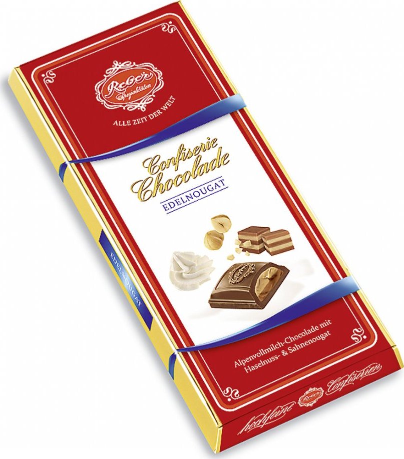 Reber Nugátová čokoláda 100 g - Zbozi.cz
