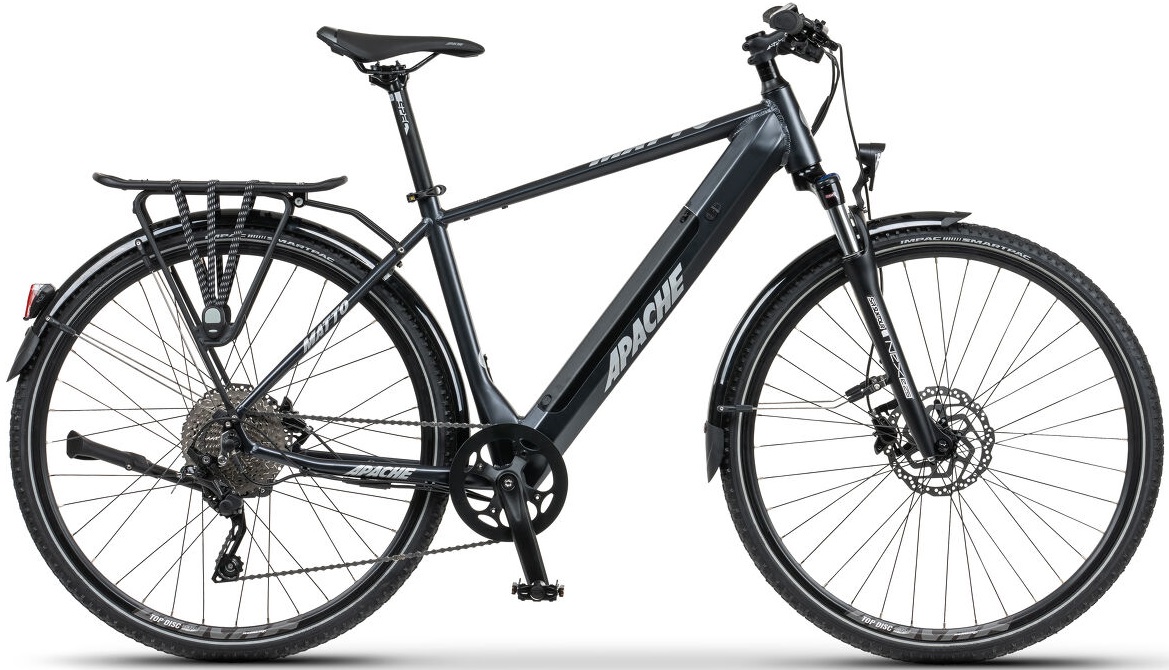 Apache Matto Tour E5 13 Ah 28" tmavě šedé 2021 - Zbozi.cz