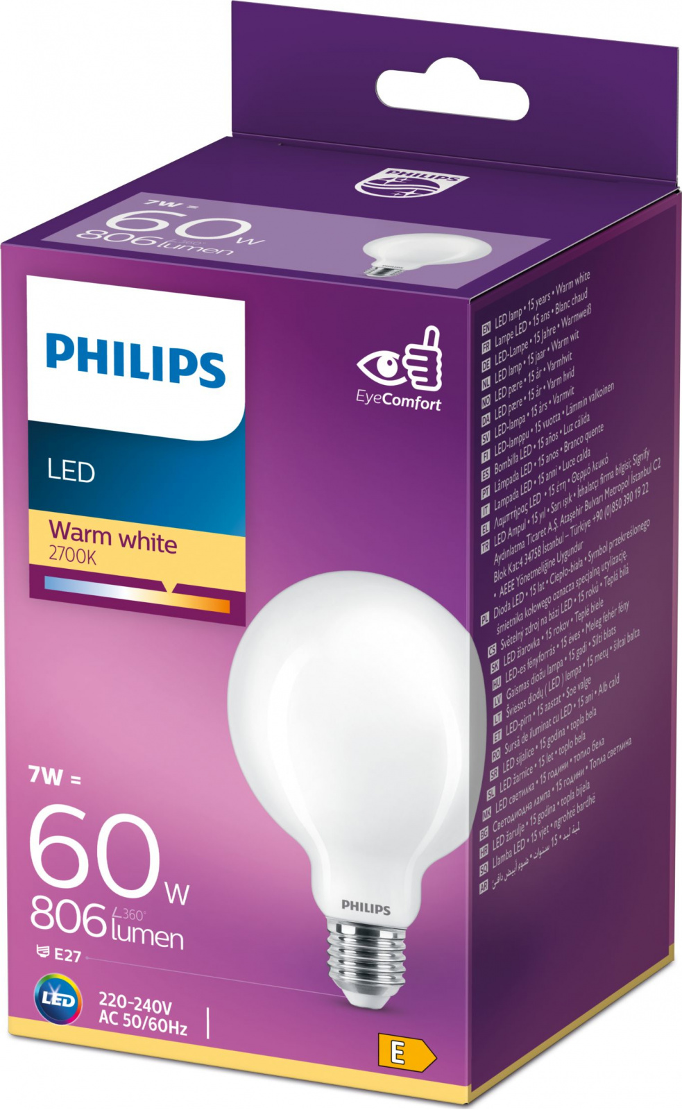 Philips LED Classic 7W E27 2700K od 133 Kč - Zbozi.cz