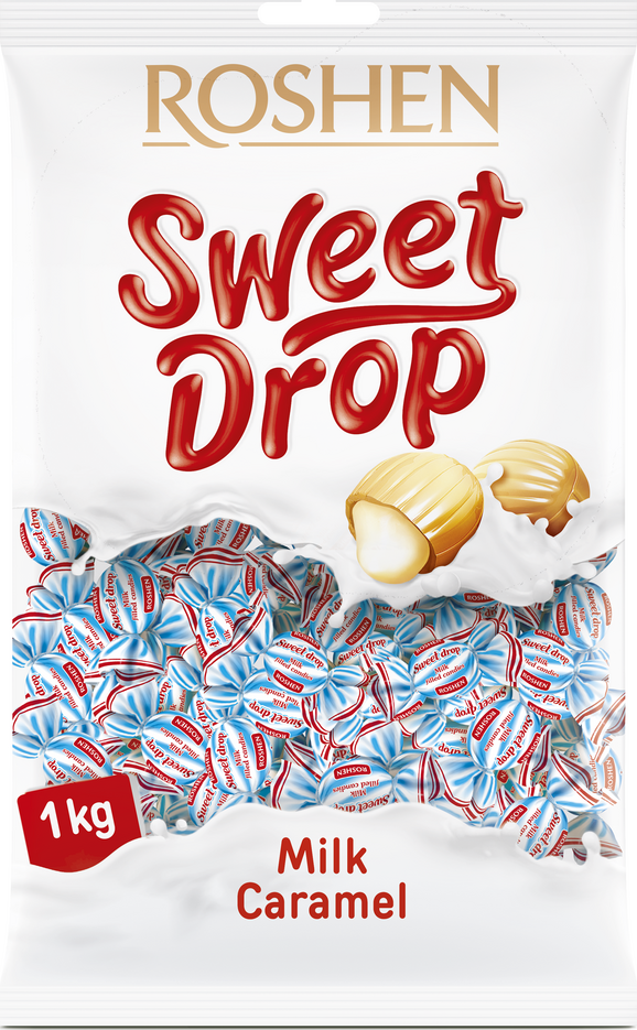 Recenze ROSHEN Sweet Drop Milk Caramel 1 kg - Zbozi.cz