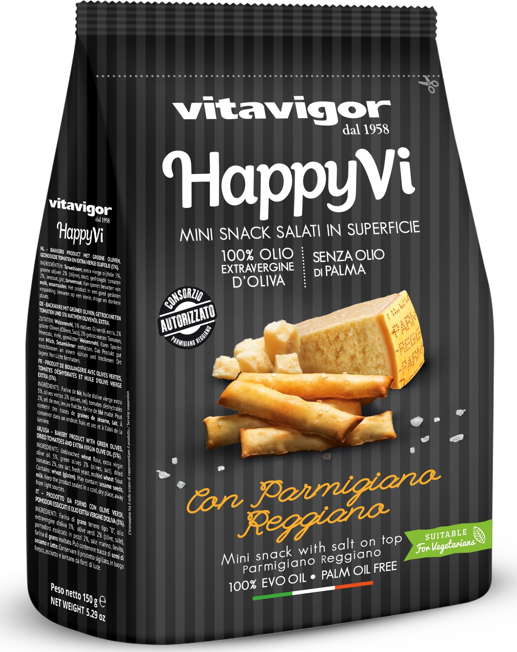 Vitavigor HappyVi Parmigiano Reggiano 150 g od 41 Kč - Zbozi.cz