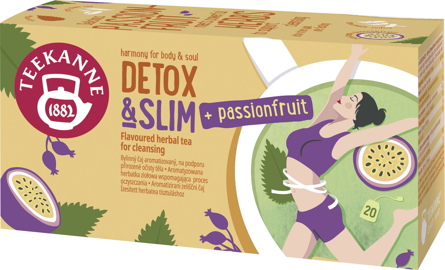 Teekanne Harmony for Body & Soul Detox & Slim 20x 1,6 g od 51 Kč - Zbozi.cz
