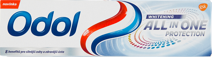 Odol All in One Protection Whitening zubní pasta 75 ml - Zbozi.cz