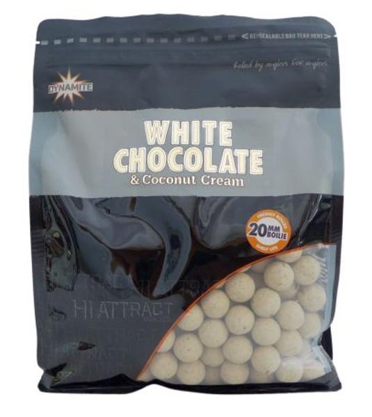 Dynamite Baits Boilies 20 mm/1 kg White Chocolate/Coconut Cream - Zbozi.cz