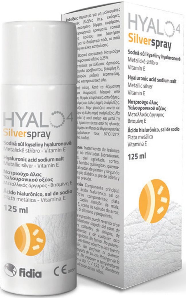 Fidia Farmaceutici HYALO4 Silverspray 125 ml od 392 Kč - Zbozi.cz
