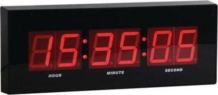 Manutan DG2 LED digitální hodiny 31 cm - Zbozi.cz