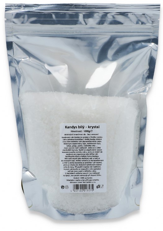 Latino Café Cukr Kandys bílý krystal 1 kg - Zbozi.cz