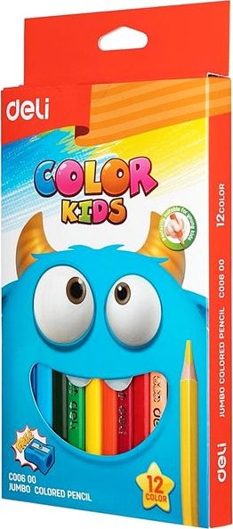 Deli Color Kids Jumbo 12 ks od 105 Kč - Zbozi.cz