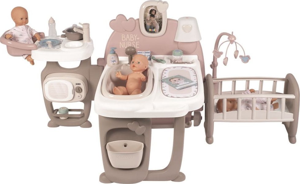 Smoby Baby Nurse SM-220376 hrací centrum pro panenky od 2 919 Kč - Zbozi.cz