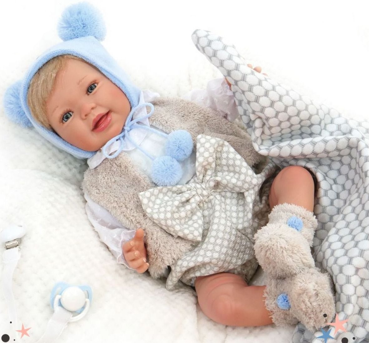 Nines Artesanals Reborn Premium 36112 48 cm Marc Pompon - Zbozi.cz
