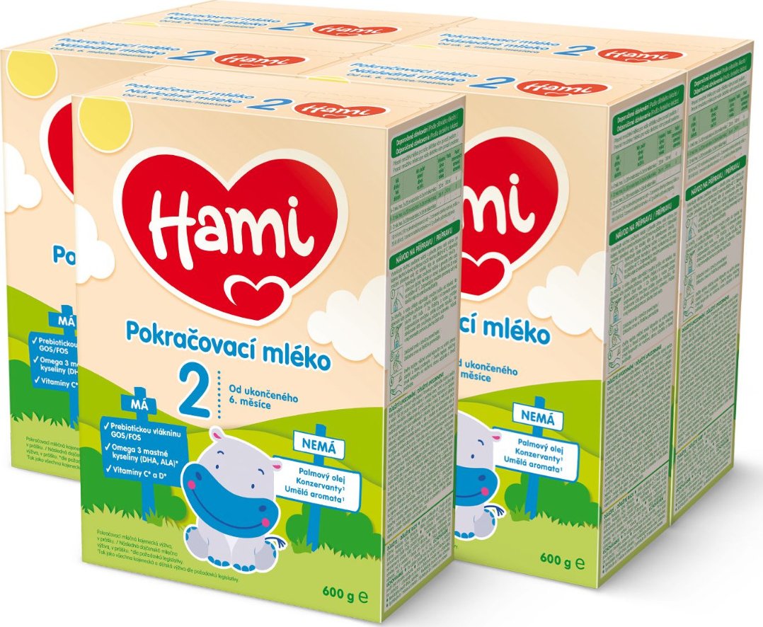 Hami 2 - 5x 600 g od 945 Kč - Zbozi.cz
