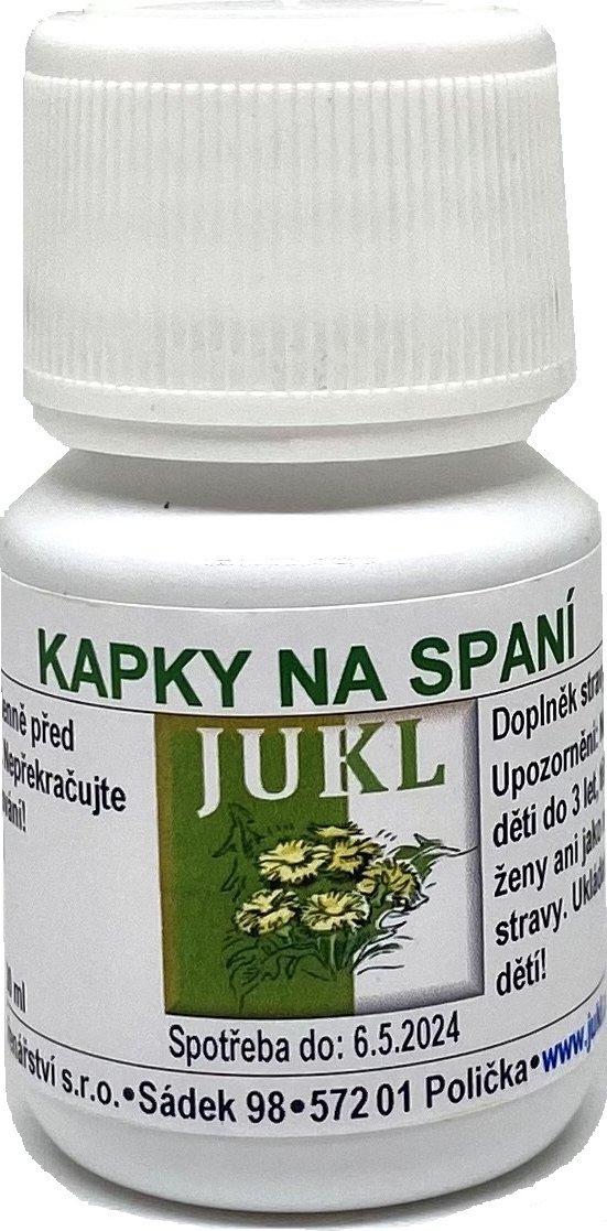 JUKL Kapky na spaní 30 ml od 71 Kč - Zbozi.cz