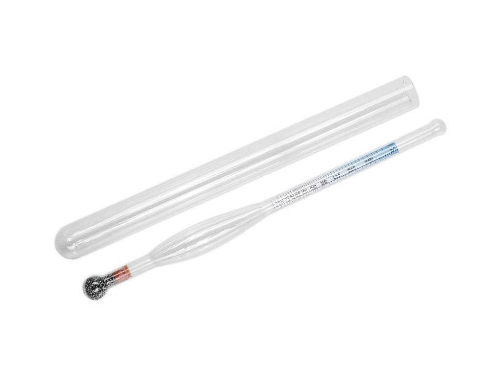 Lihoměr 0-100 % s teploměrem 22 cm čirý - Zbozi.cz