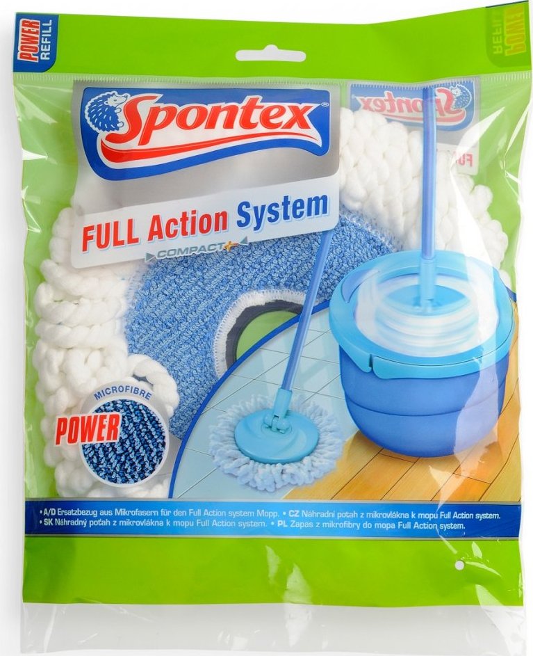 Spontex Full Action náhradní mop bílý od 125 Kč - Zbozi.cz