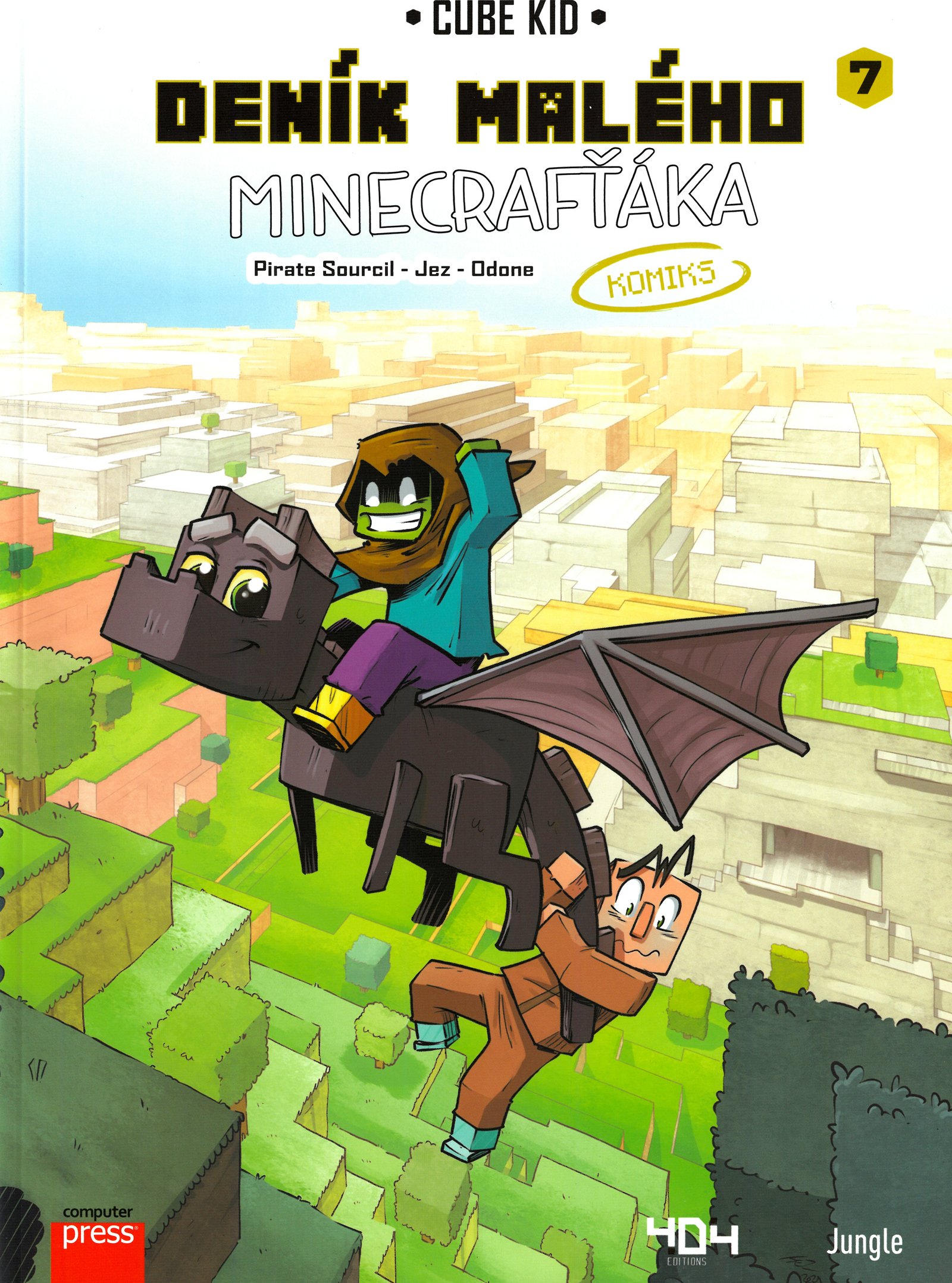 Deník malého Minecrafťáka 7: Zkrocení šelmy - Cube Kid (2023, brožovaná ...