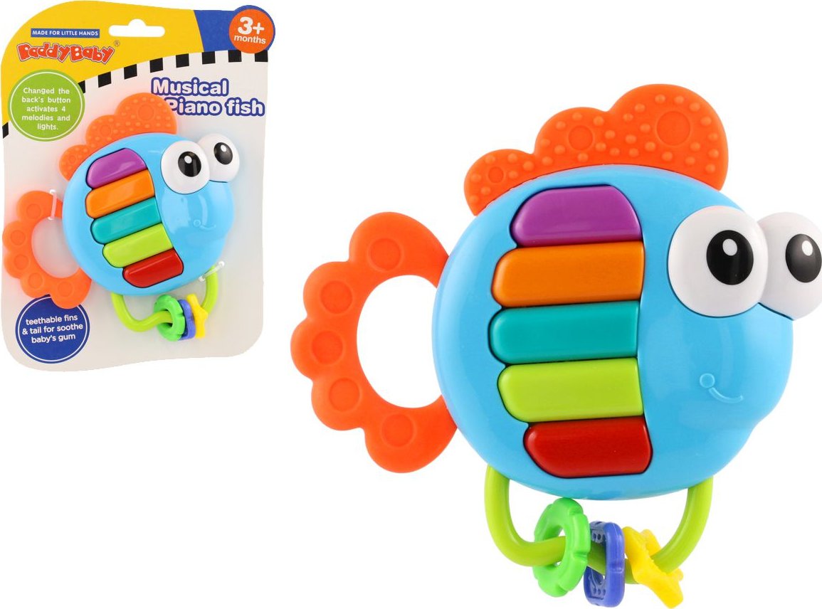 Teddies Musical Piano Fish 00850760 od 97 Kč - Zbozi.cz