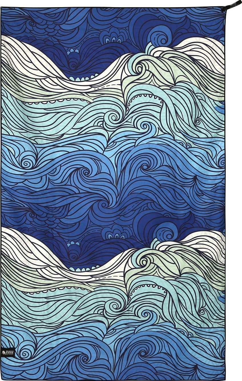 Zulu Beach rychleschnoucí osuška 100 x 170 cm modrá - Zbozi.cz
