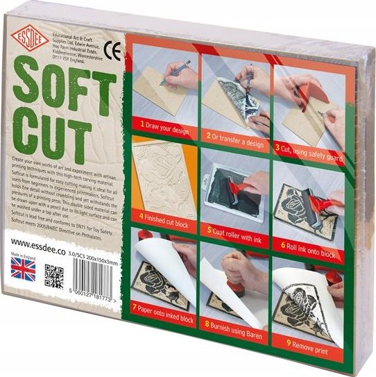 Essdee SoftCut 3.0-SC3 deska pro linoryt 200 x 150 x 3 mm - Zbozi.cz