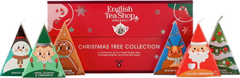 English Tea Shop Christmas Tree Collection BIO 6 ks od 119 Kč - Zbozi.cz
