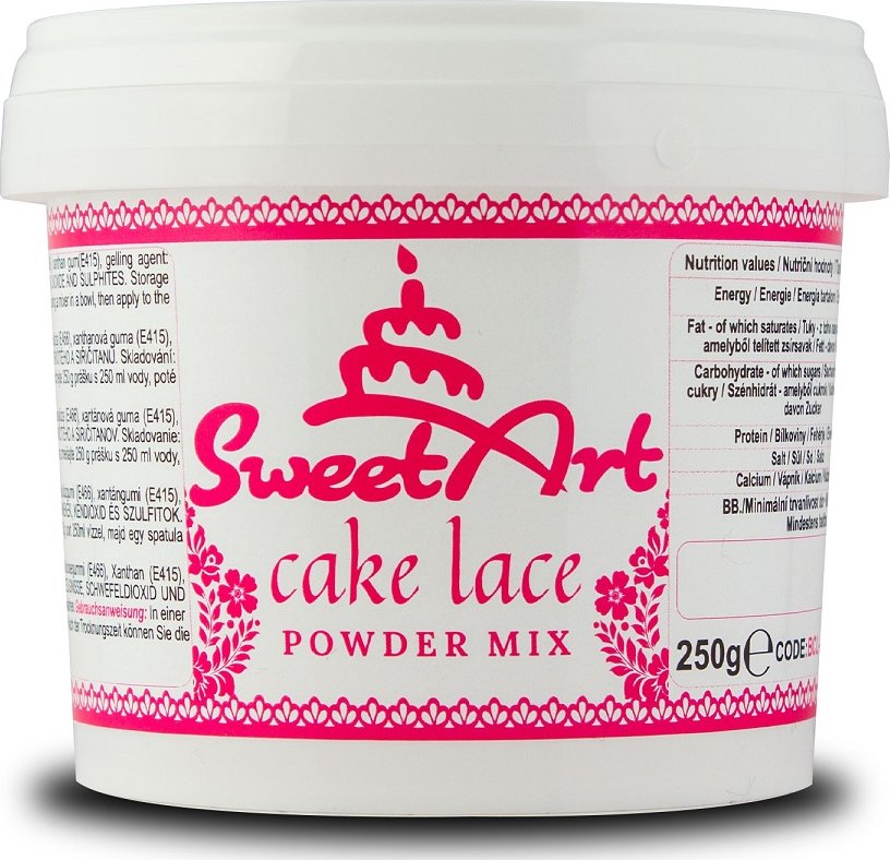 SweetArt Cake Lace Powder 250 g - Zbozi.cz