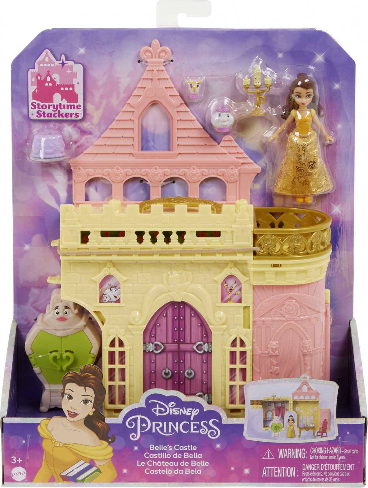 Mattel Disney Princess Storytime Stackers Bella a hrad od 448 Kč - Zbozi.cz