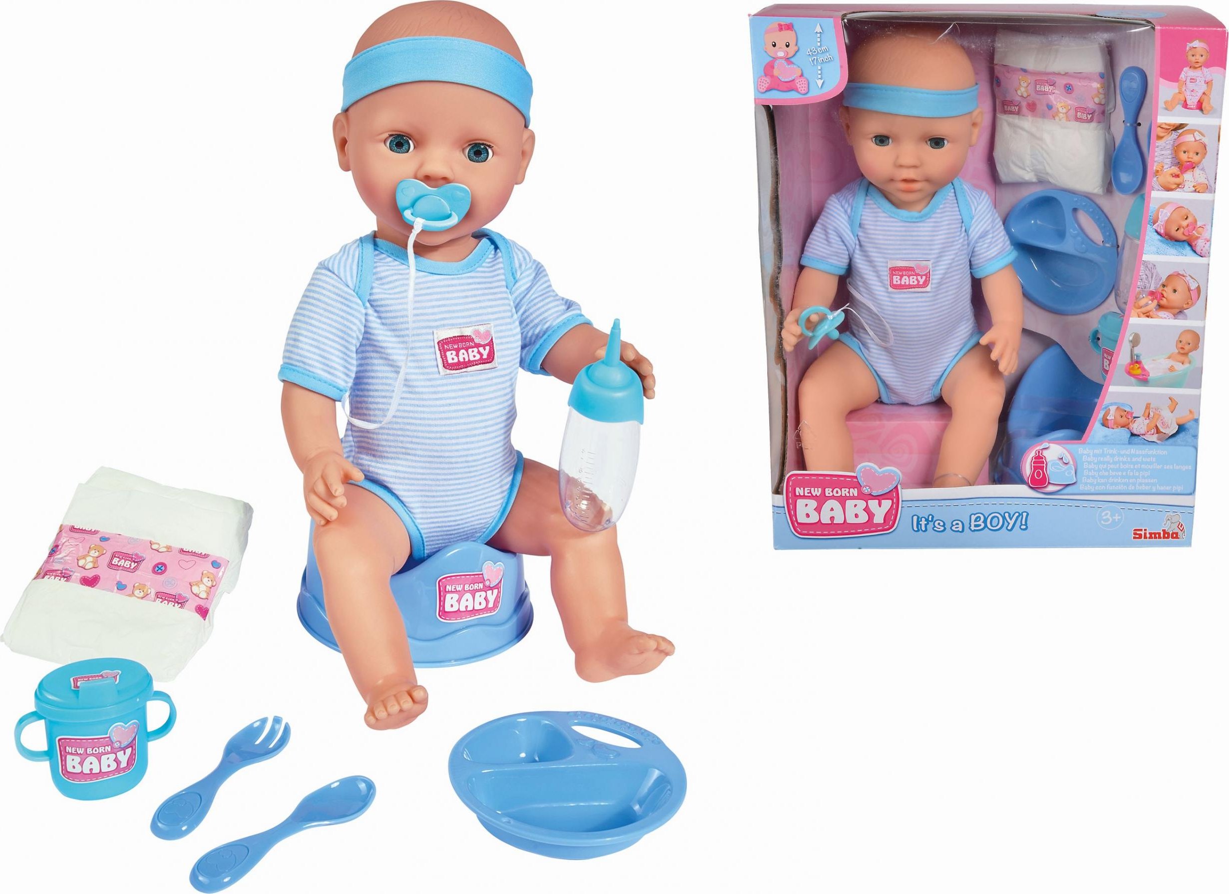 Simba New Born Baby 43 cm od 534 Kč - Zbozi.cz