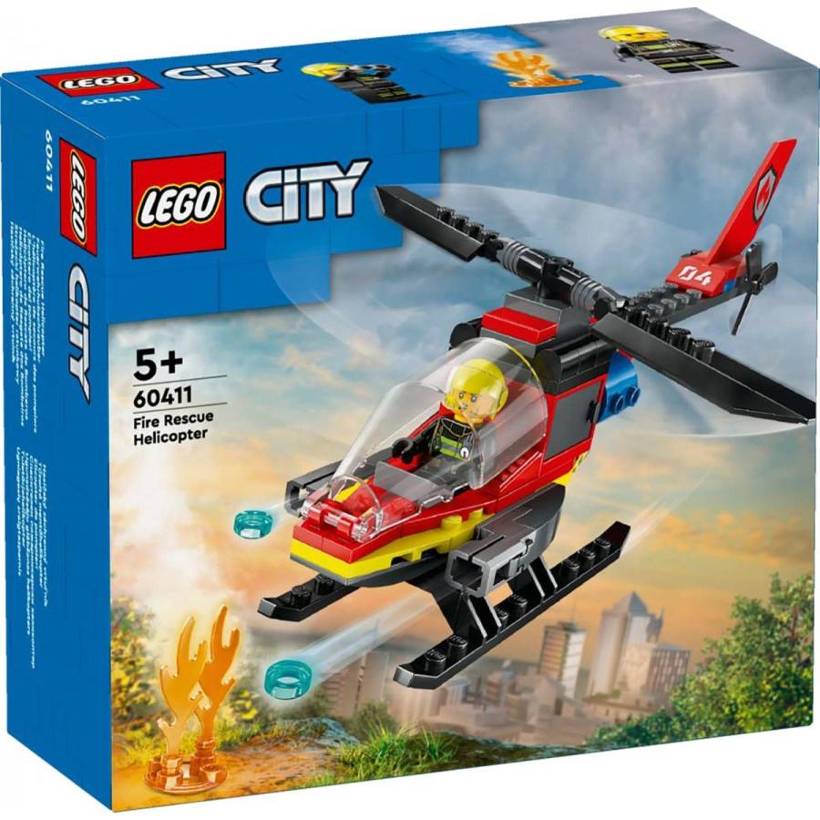 LEGO City 60411 Hasičský záchranný vrtulník - Zbozi.cz